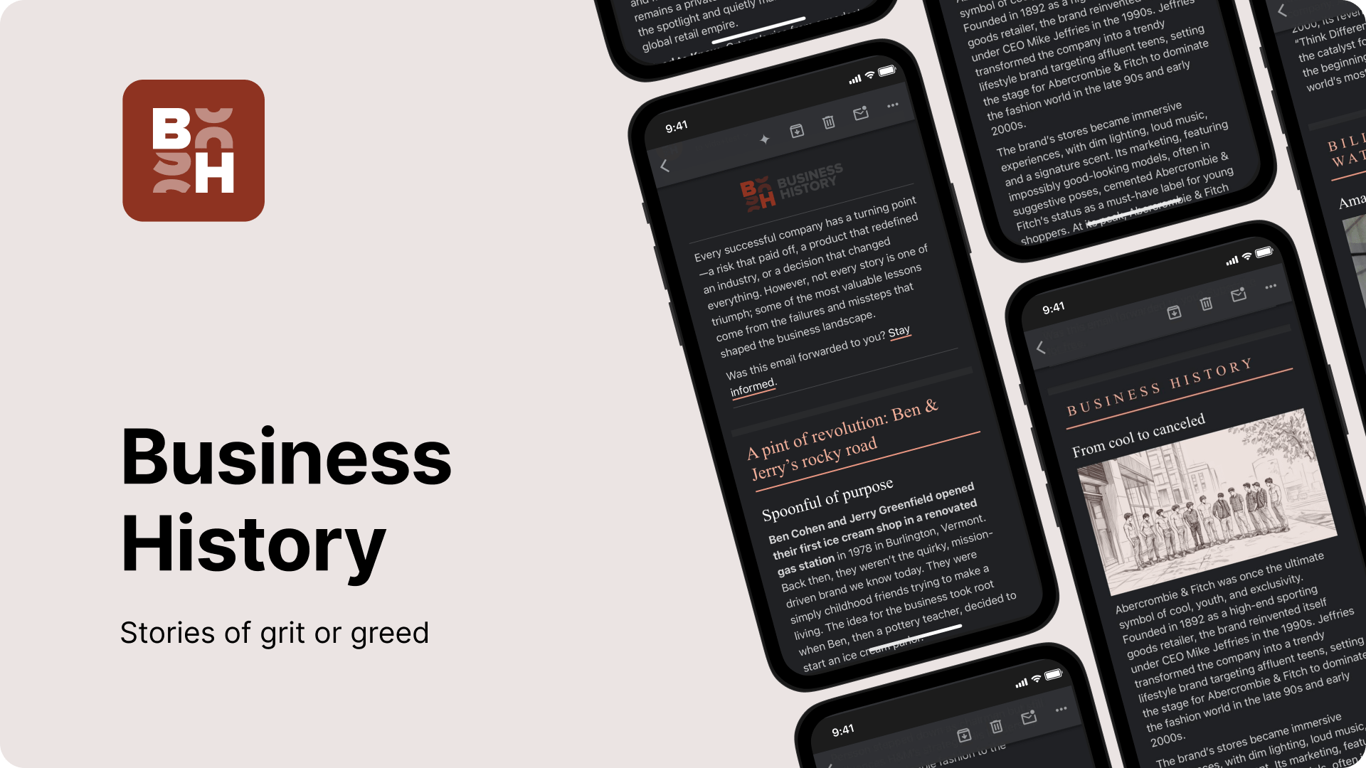 Business History | Behind the scenes of businesses